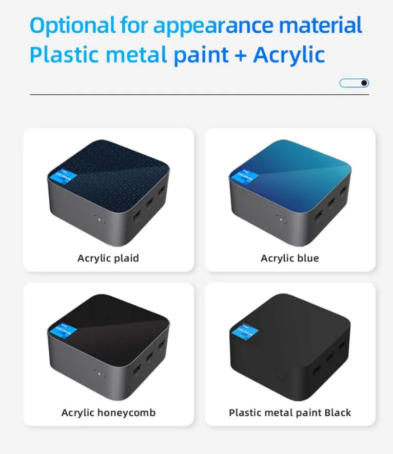 T8PRO Mini PC - Triple Display, 8GB Memory, 256GB SSD