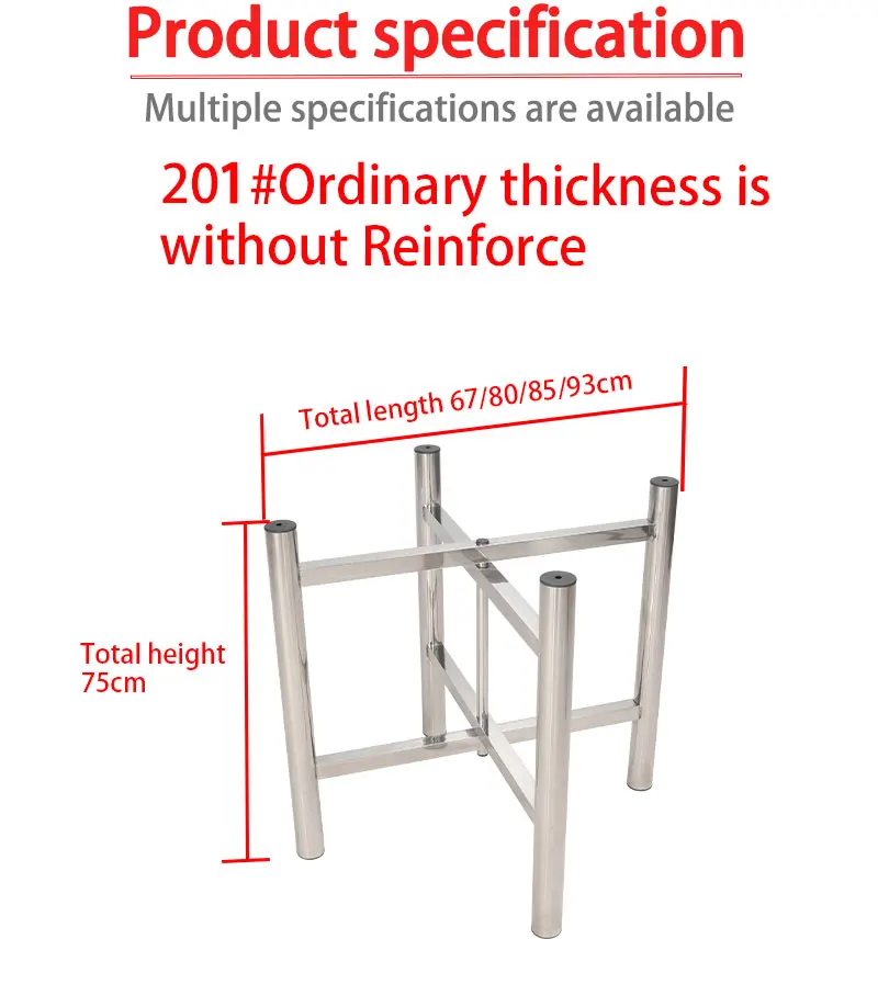 Metal Table Frames Industrial Dining Table Legs For Sale Thickening ...