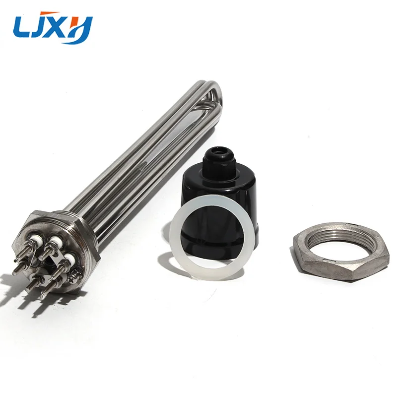 Ljxh Tubular Electric Heater Water Pipe With Screw Dn32 42mm/dn40 47mm ...