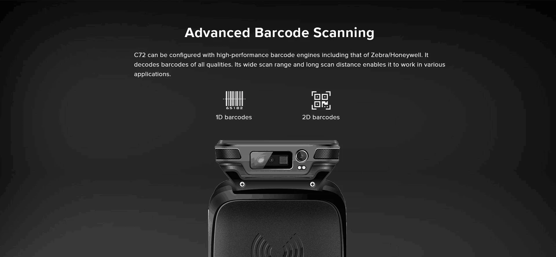 Portable RFID Tag Reader - Handheld NFC Reader for Inventory