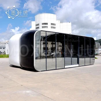 Mobile Outdoor Pvc Tents Glass Pop-up Cubicle Inflatable Cube Office ...