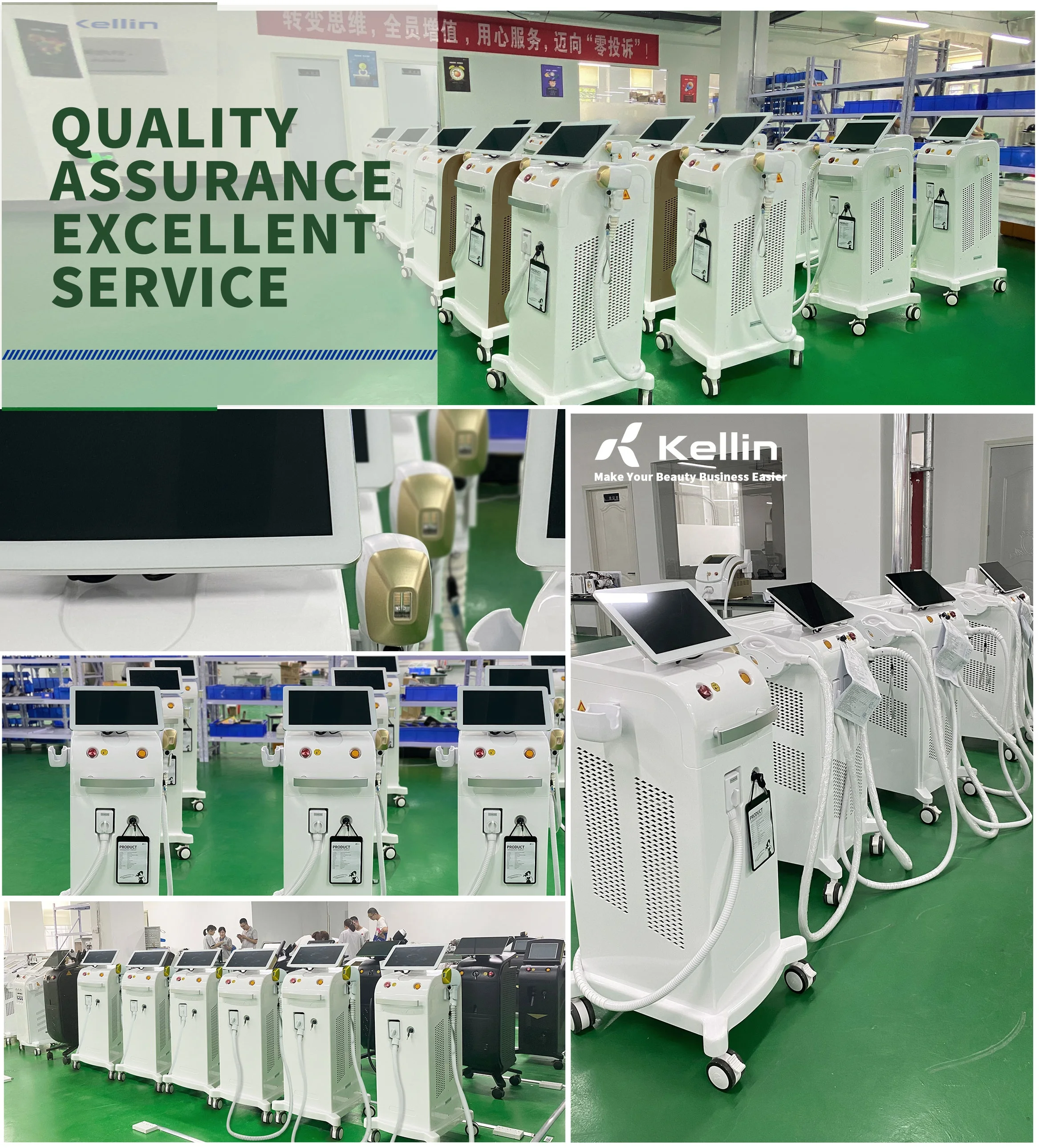 2024 Kellin Diode Laser Hair Removal - Permanent Epilation