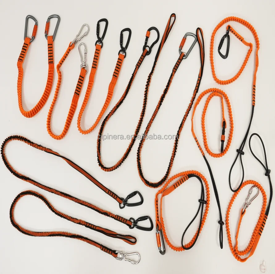 C-pin Pu Plastic Coated Spring Tool Tether Tool Lanyard Coil Hard Hat ...