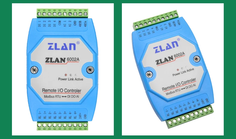Rs485 Modbus Rtu Module Analog Digital Input 2 Ai 4 Di 4 Do Modbus Io