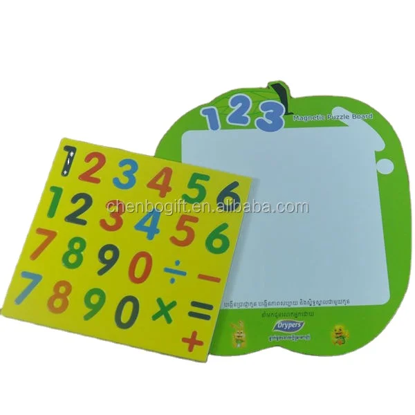 Educational Toys Kids Eva Foam Letter Fridge Magnet And Magnetic Dry ...