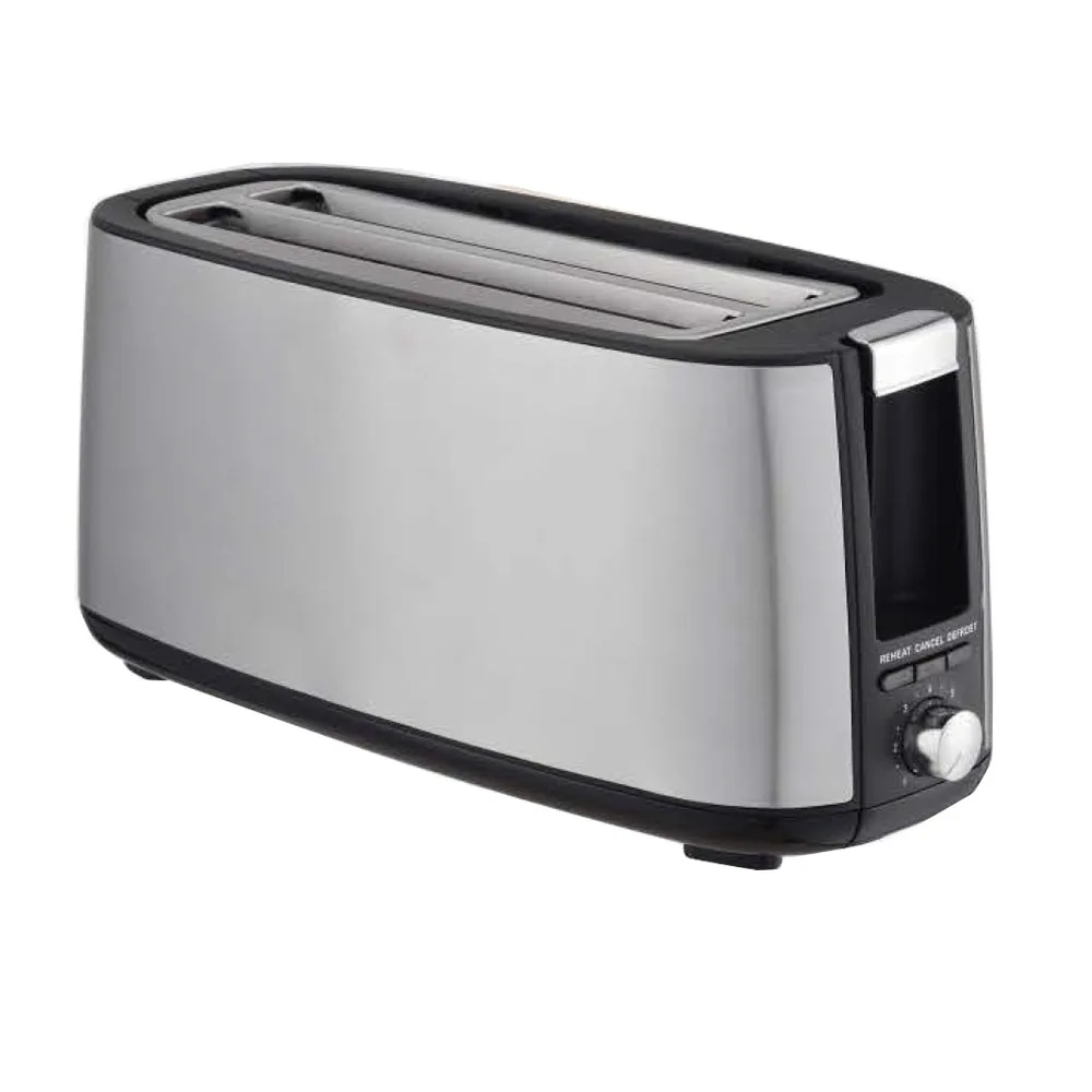 HONORWAY FT4009-7 Electric Toaster - 4 Slices, Stainless Steel