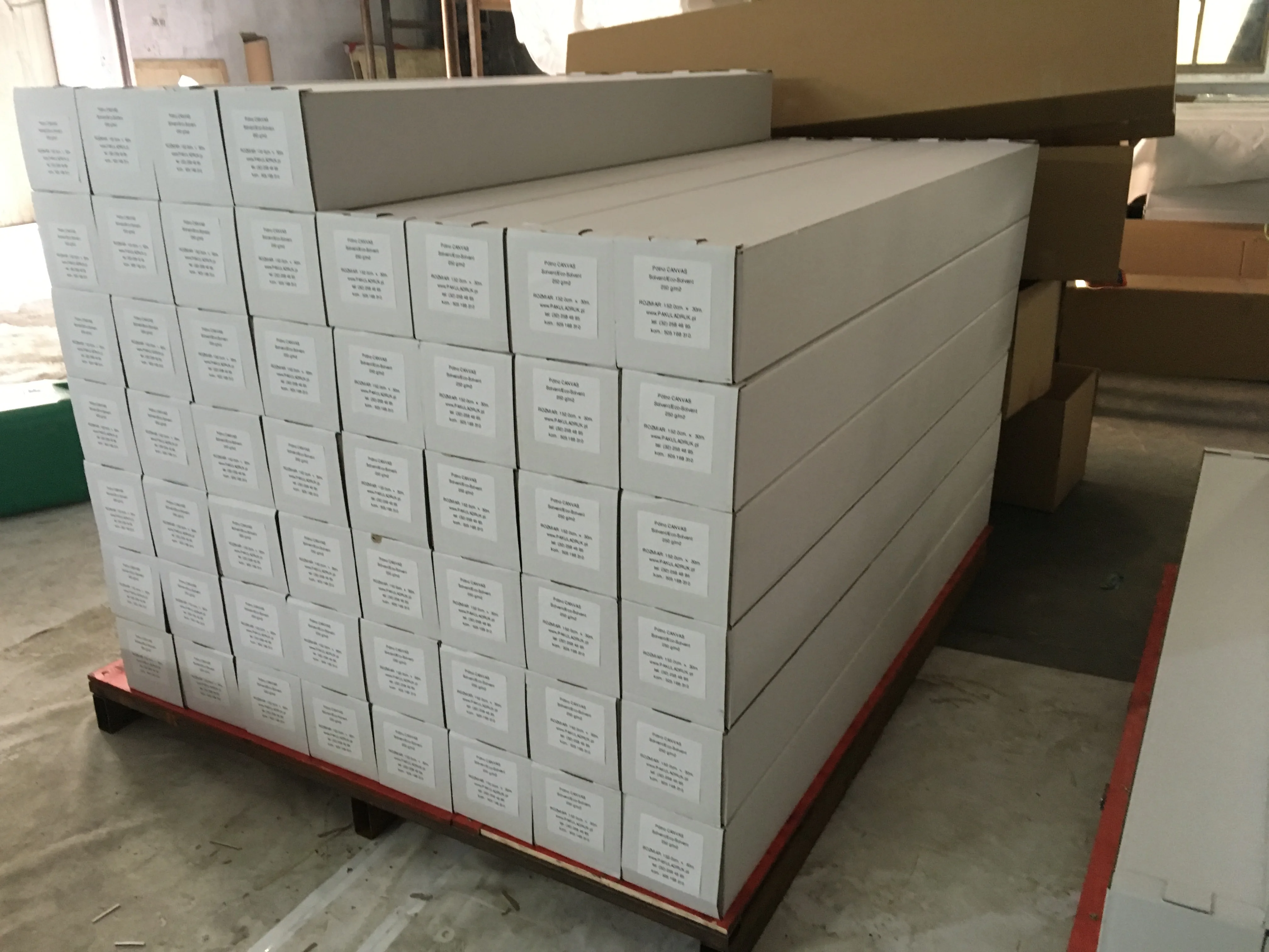 340gsm Printable Cotton Inkjet Canvas,White Inkjet Canvas Paper For ...