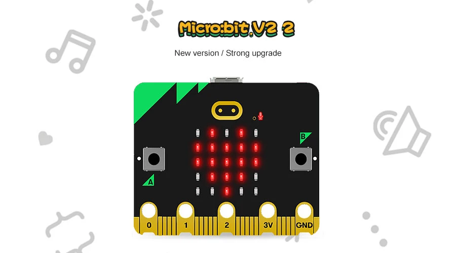 Bbc Microbit V2.2 Board Diy Development Board - Buy Educational ...