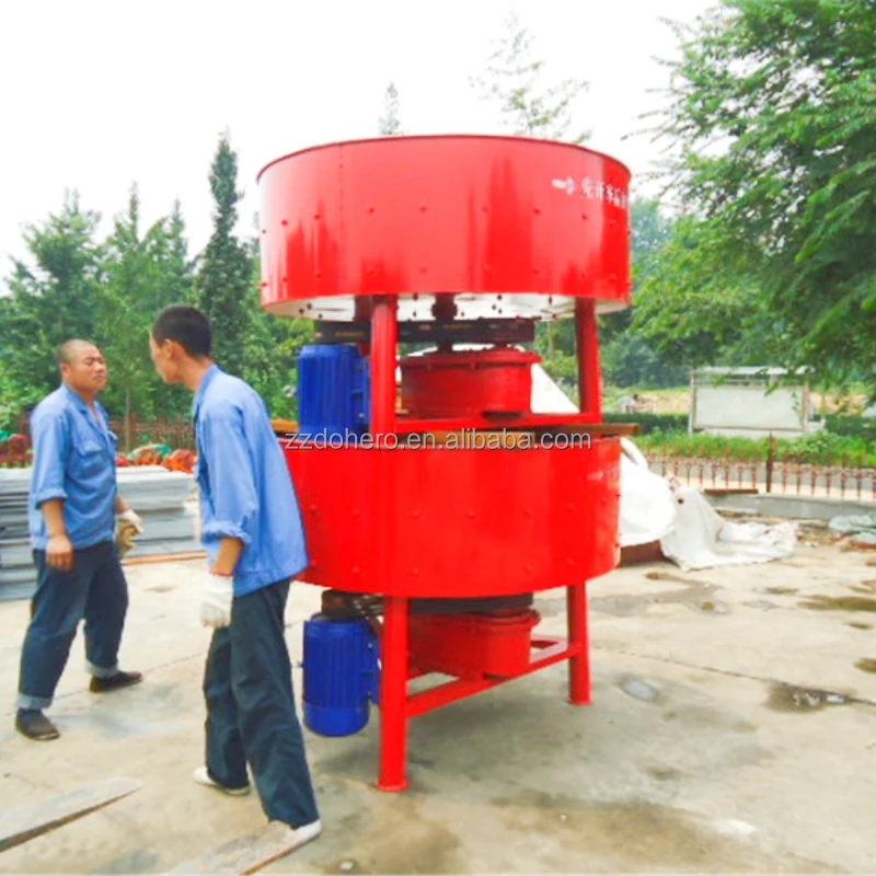 7.5KW Power JQ350 JQ500 Pan Concrete Mixer JW350 JW500 Pan Cement Mixer ...