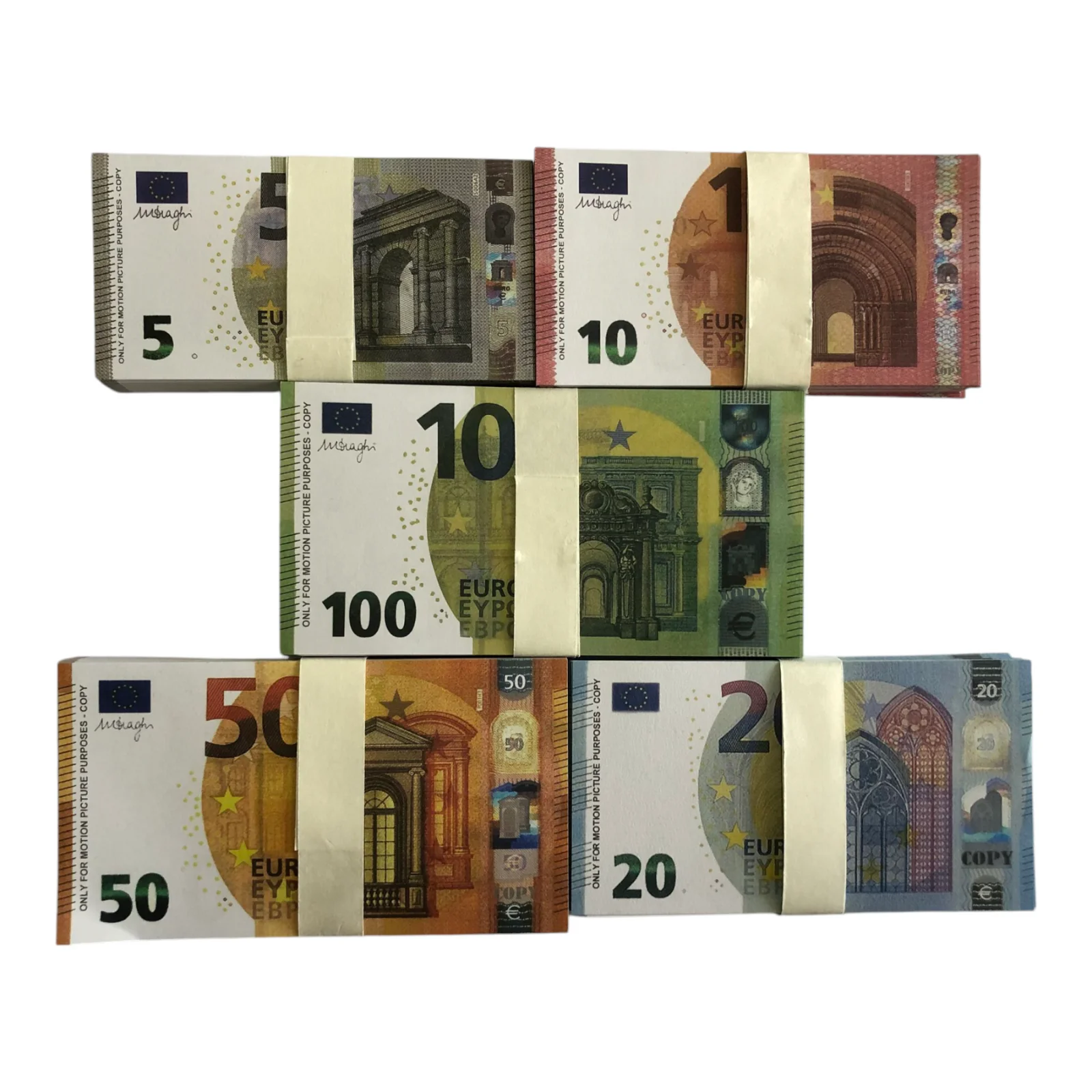 High Quality Prop Euro Money - Perfect for Film and Movie Use