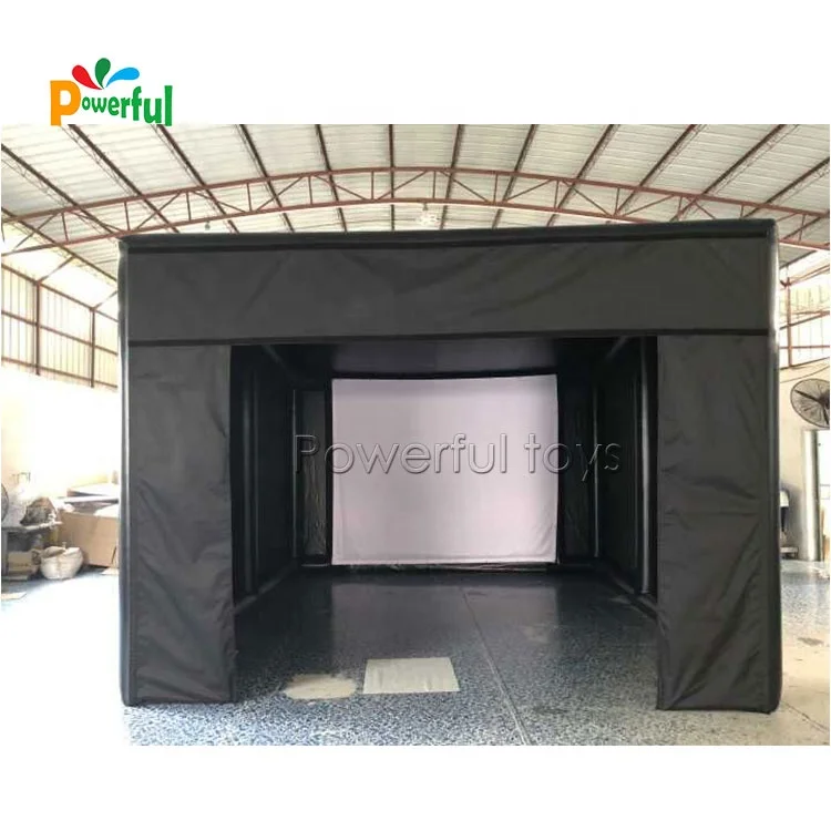 Indoor Golf Ball Simulator Impact Display Projection Screen Cloth ...