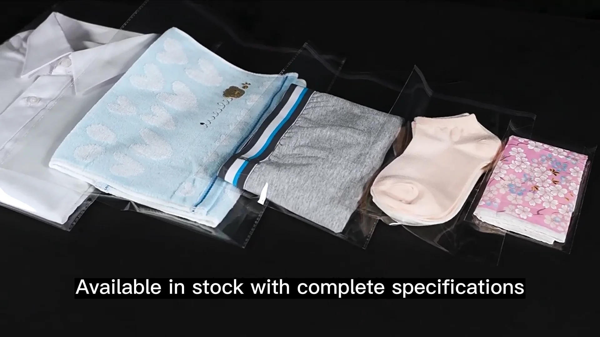 Resealable Transparent Custom Self Sealing Adhesive Polybag Cello ...