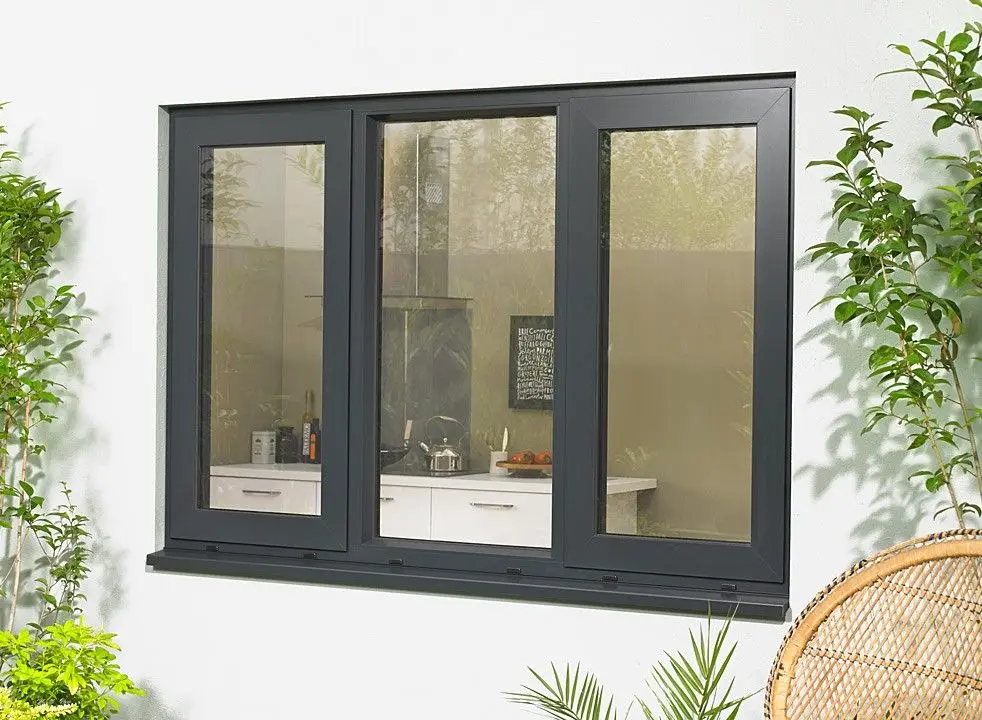 Florida Miami Dade Hurricane Impact Windows - Aluminum Tilt and Turn