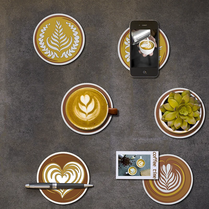 Cherry Blossom Coaster Insulation Mat Non-slip Mat Household Tea Cup ...