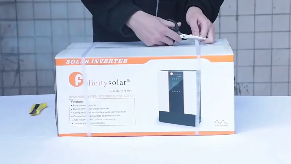 Felicity Solar 5kw 5kva Pure Sine Wave Off On Hybrid Inverter 3 Kw Mppt ...