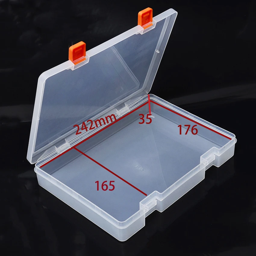 252x190x38mm Paper File Document Storage Box Plastic Case - Buy Plastic ...