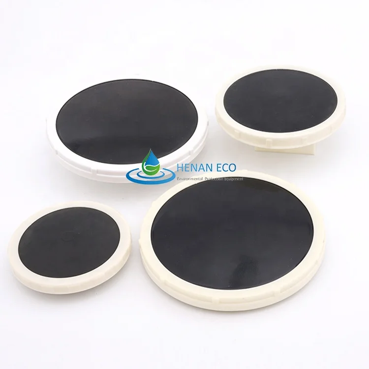 260mm Plate Wastewater Aquaculture Bubble Aeration Disc air Diffuser ...