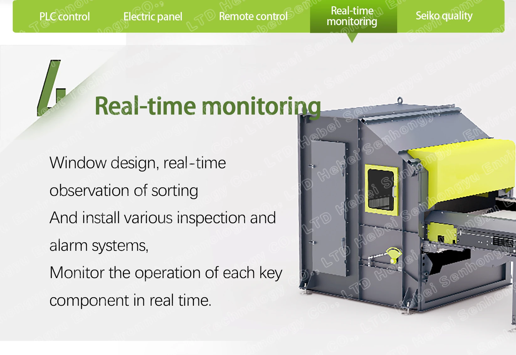 Waste Segregation Machine / Separation and Recovery of Metals From ...
