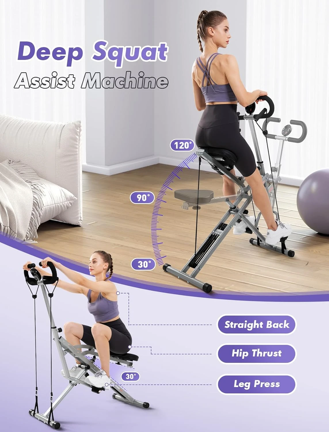 Alibaba.com: Squat Horse Rider Machine 1-piece home gym equipment with ...