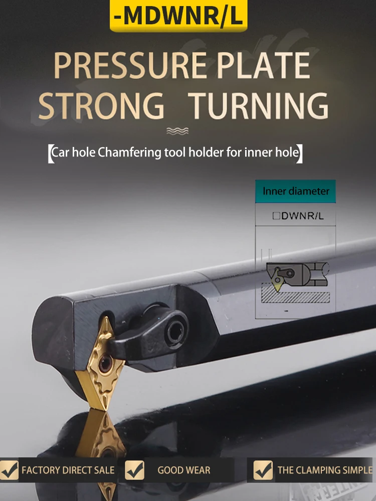 Screw Type Internal Turning Tools S20r-mvqnr16 S25s-mvqnr16 Cutter Tool Holder Lathe Bar S20r ...