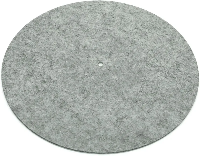 Turntable Felt Wool Slipmat Anti-static Wool Mat Phonograph Lp Vinyl ...