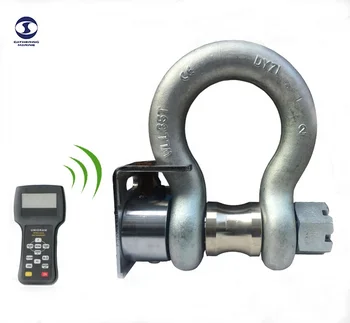 50t Wireless Control Loadcell Shackle Type Loadcell Remote Load Cell ...
