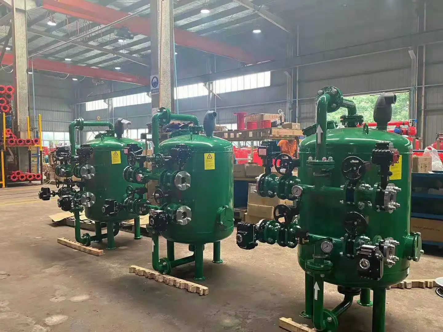 Large Flow Sand Filter Equipment Manufacturing for Irrigation