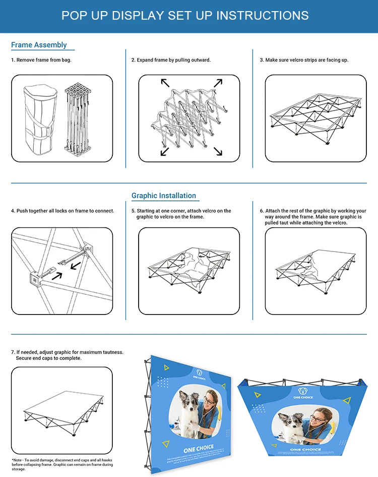 Adjustable Backdrop Standee - Perfect for Events & Displays