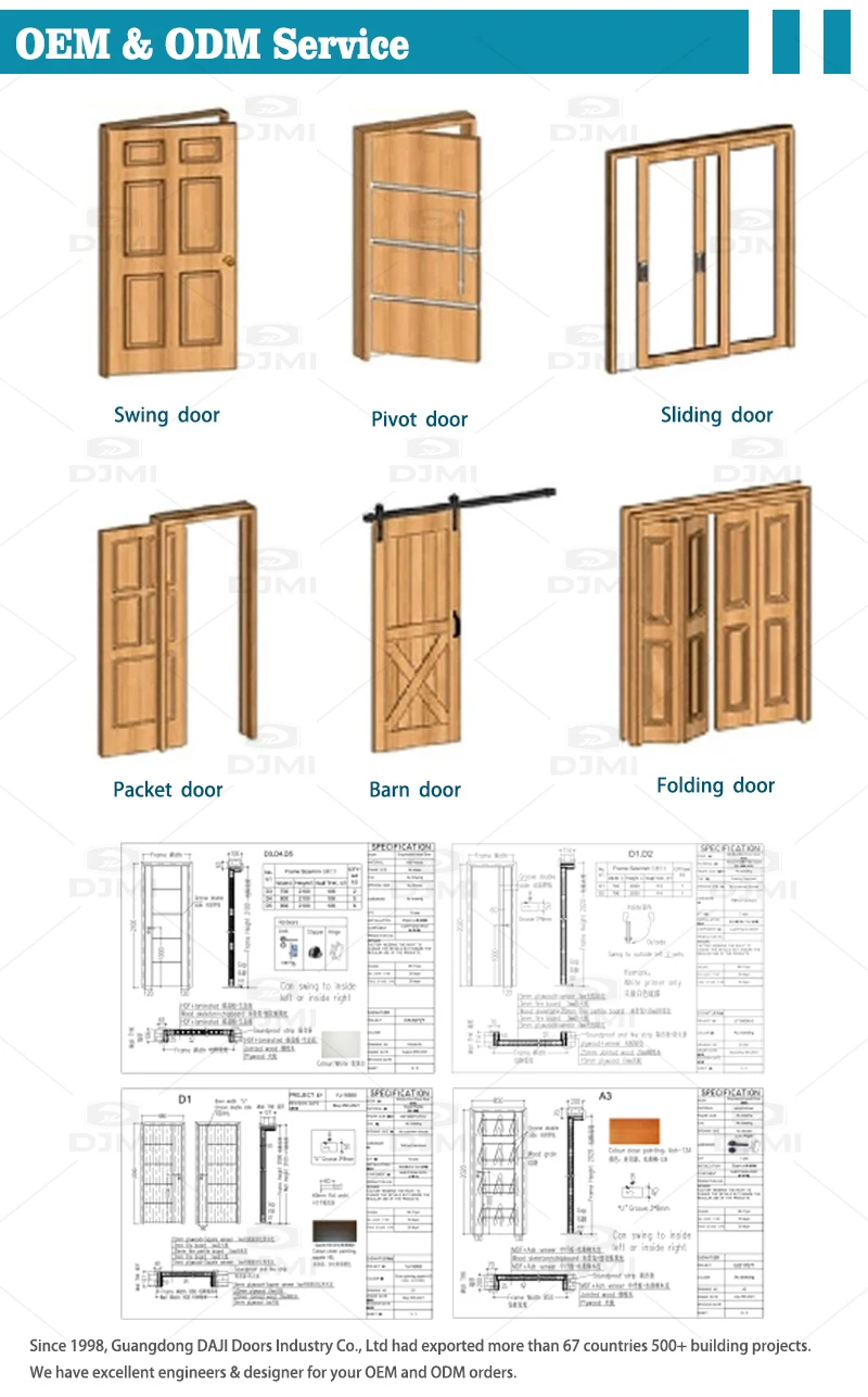 Modern Wood Door Design Nature Veneer Solid Wood Door Bedroom Interior ...