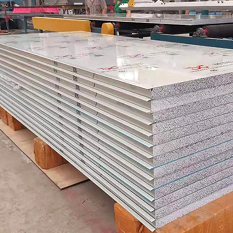 Cleanroom Cold Room Sandwich Panels House Fumed Silica Rock Sandwich ...
