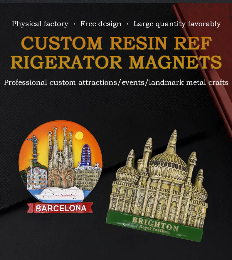 Customized Resin Fridge Magnets - Perfect for Kitchen Decor