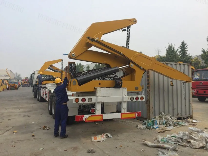 40ft Container Carrier Side Lifter Loader Truck Trailer For Sale - Buy ...