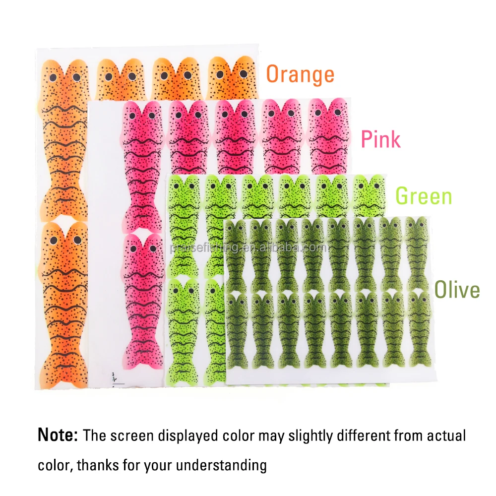 Fly Tying Material Shrimp Back Thin Skin Film Fly Fishing Body Wrapping ...