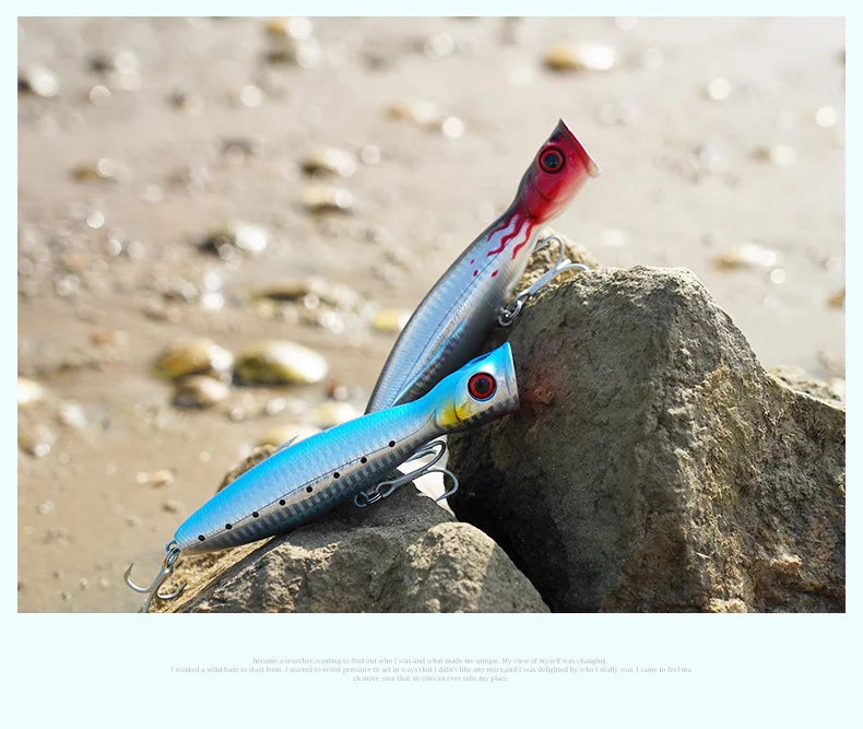 Fishing Wood Lures Blank Wooden Bottle Leurres Top Water Gt Feed 43g ...