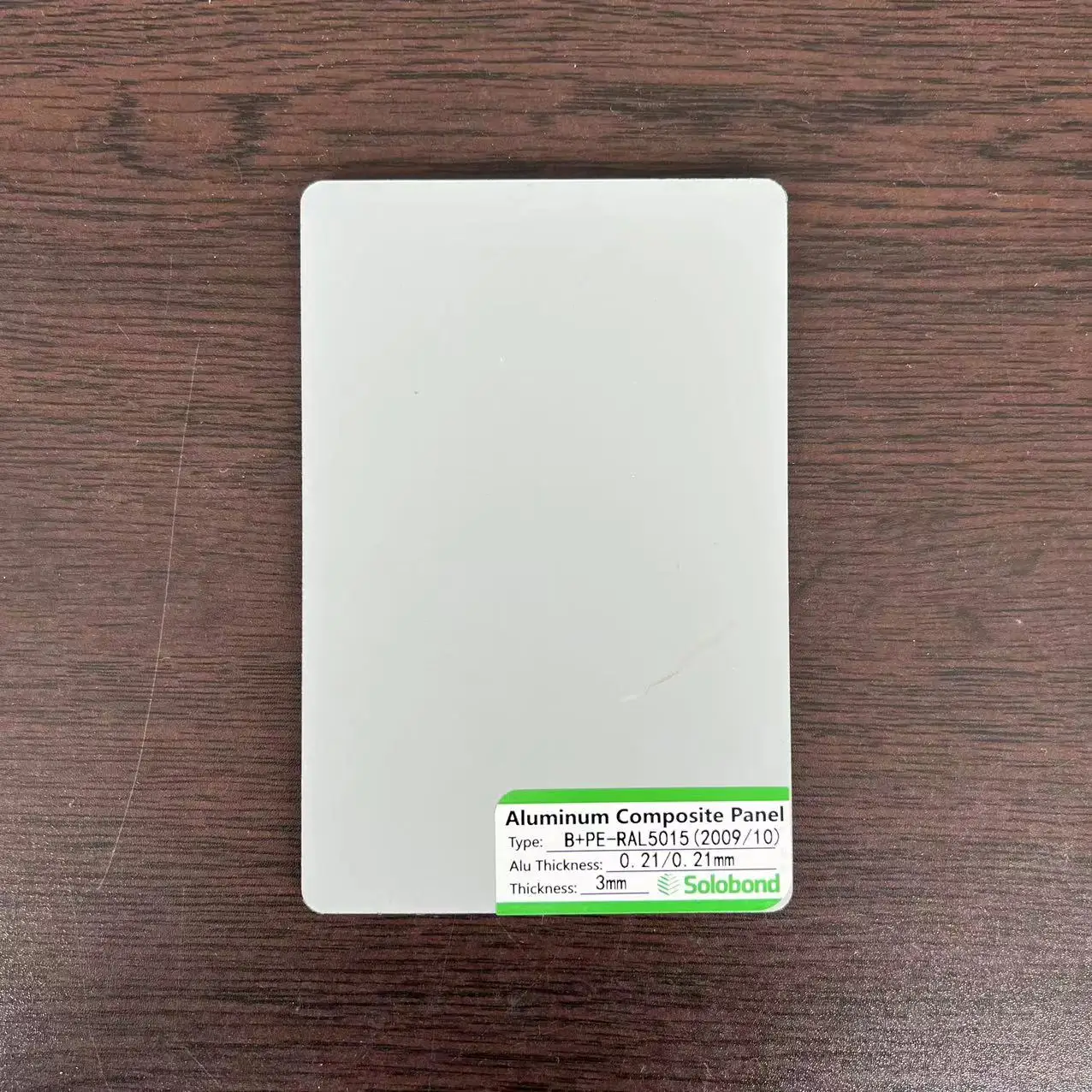 Sl8813 White Matt Aluminium Composite Panel Acp Acm Sheet Manufacturer ...