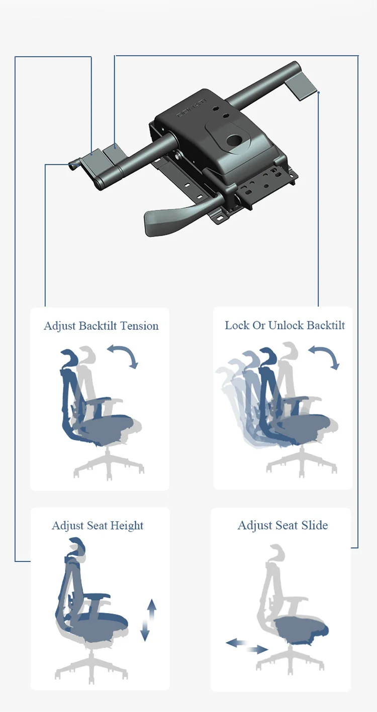Ergochair Pro - Height Adjustable 4D Armrest Executive Chair