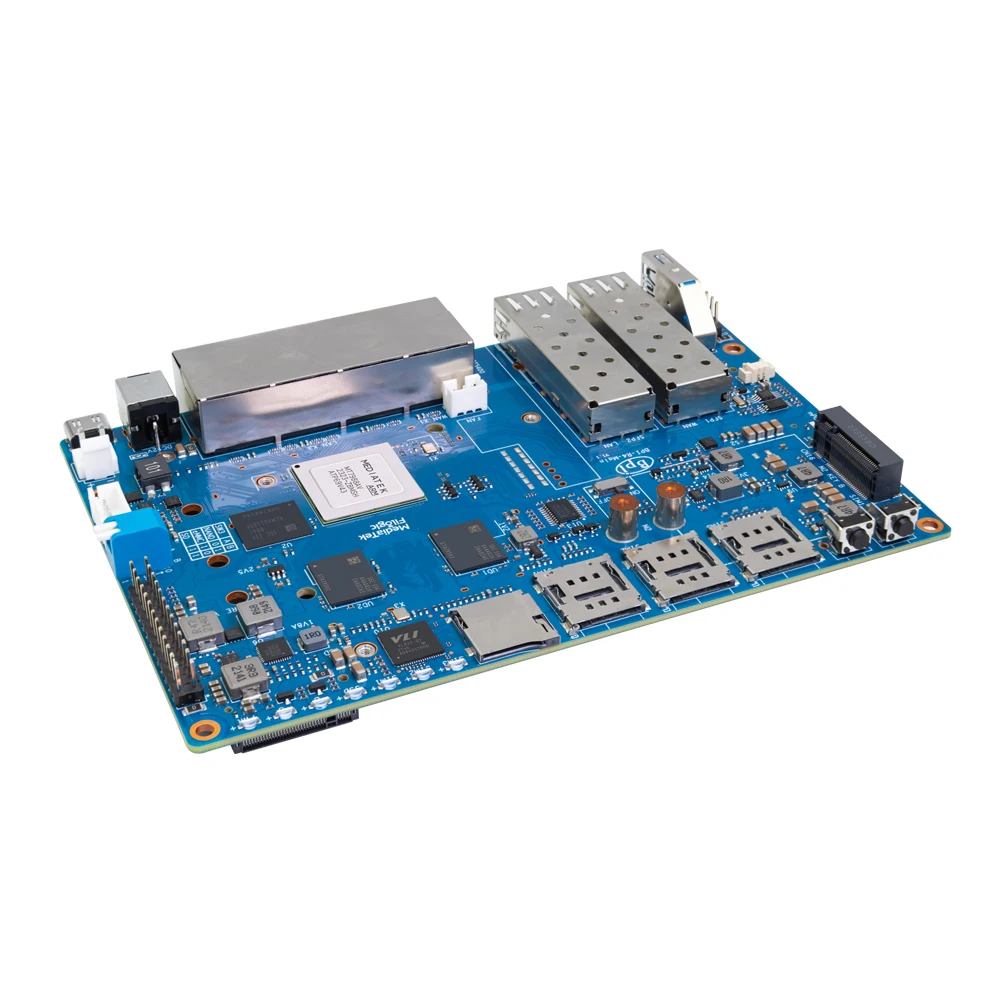 Open source hardware Banana PI BPI R4 support linux system with MTK ...