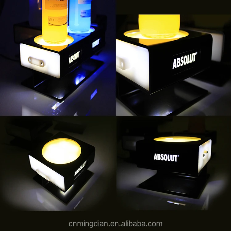 Customize LED Bottle Glorifier for Absolut Vodka Display
