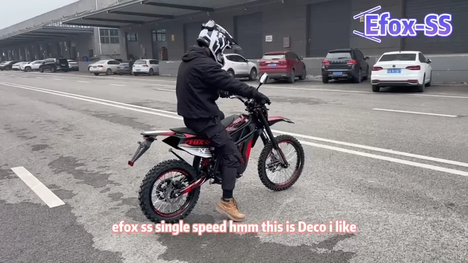 Nicot Efox-ss 2024 New Model Single Speed 3.5kw Electric Bike Electric ...