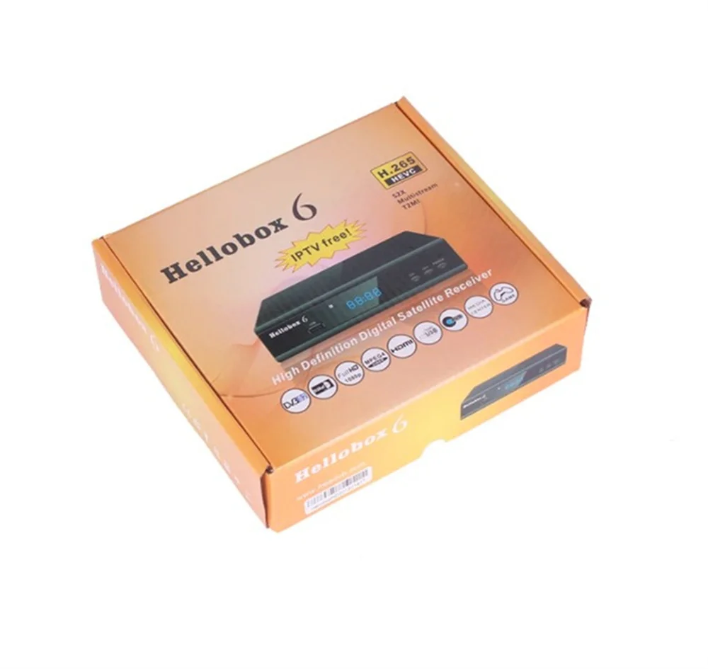 Hellobox 6 H.265 HEVC 1080P Full HD Satellite TV Receiver