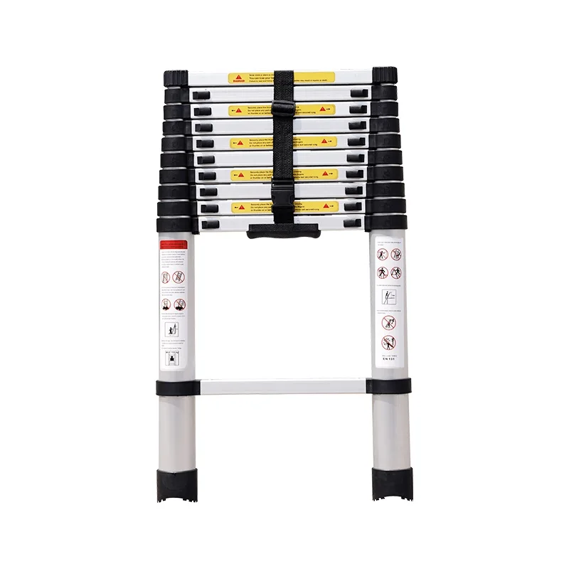 Telescopic Ladder Material Thickness 1.3-1.5.mm Aluminum Max Loading 150kgs - Buy Telescopic ...