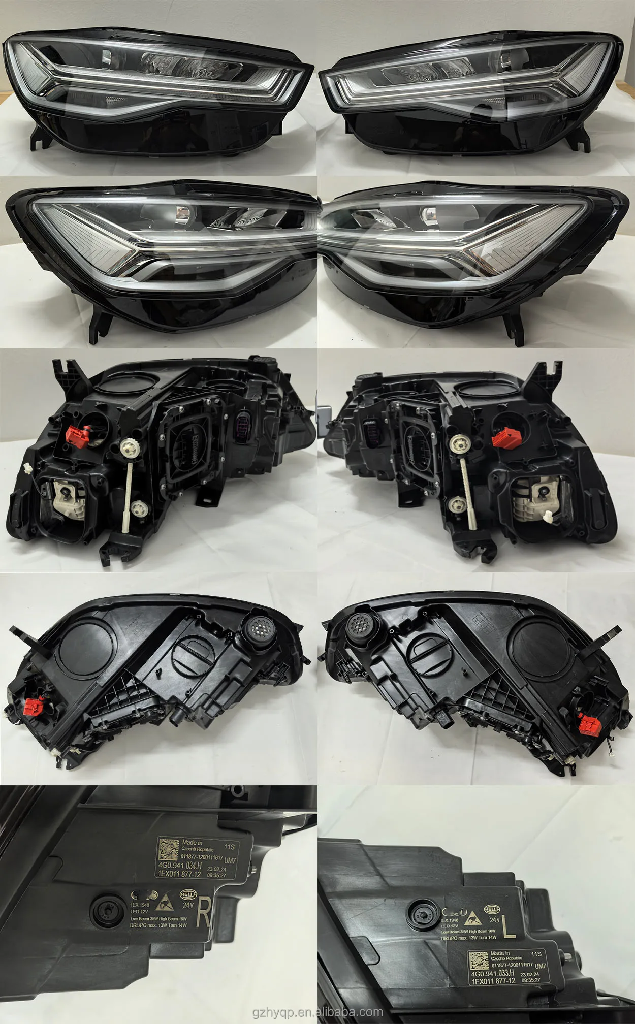 Original A6 C7PA Body Kit for Audi A6 C7PA LED Headlight 2016-2018 OEM ...