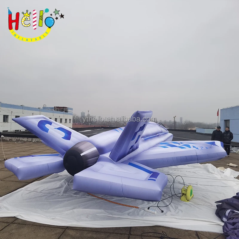 Custom Inflatable Decoy Plane Model - Big Fighter Jet