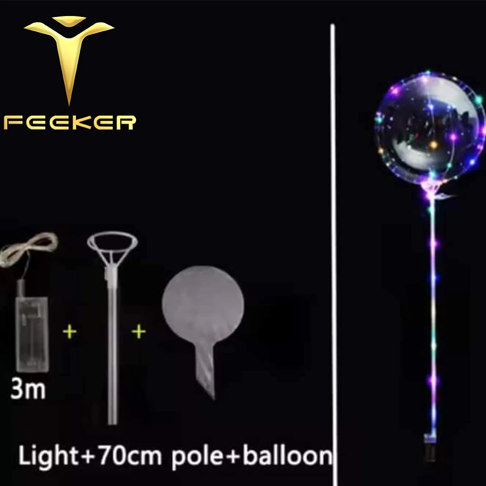 Bobo Ballon Floating Lighted Light Led Balloon Party Decoration - Buy ...