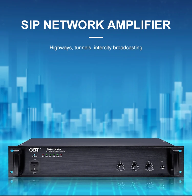 Ip Audio Amplifier,Network Ip Pa System Amplifier,Sip Amplifier - Buy ...