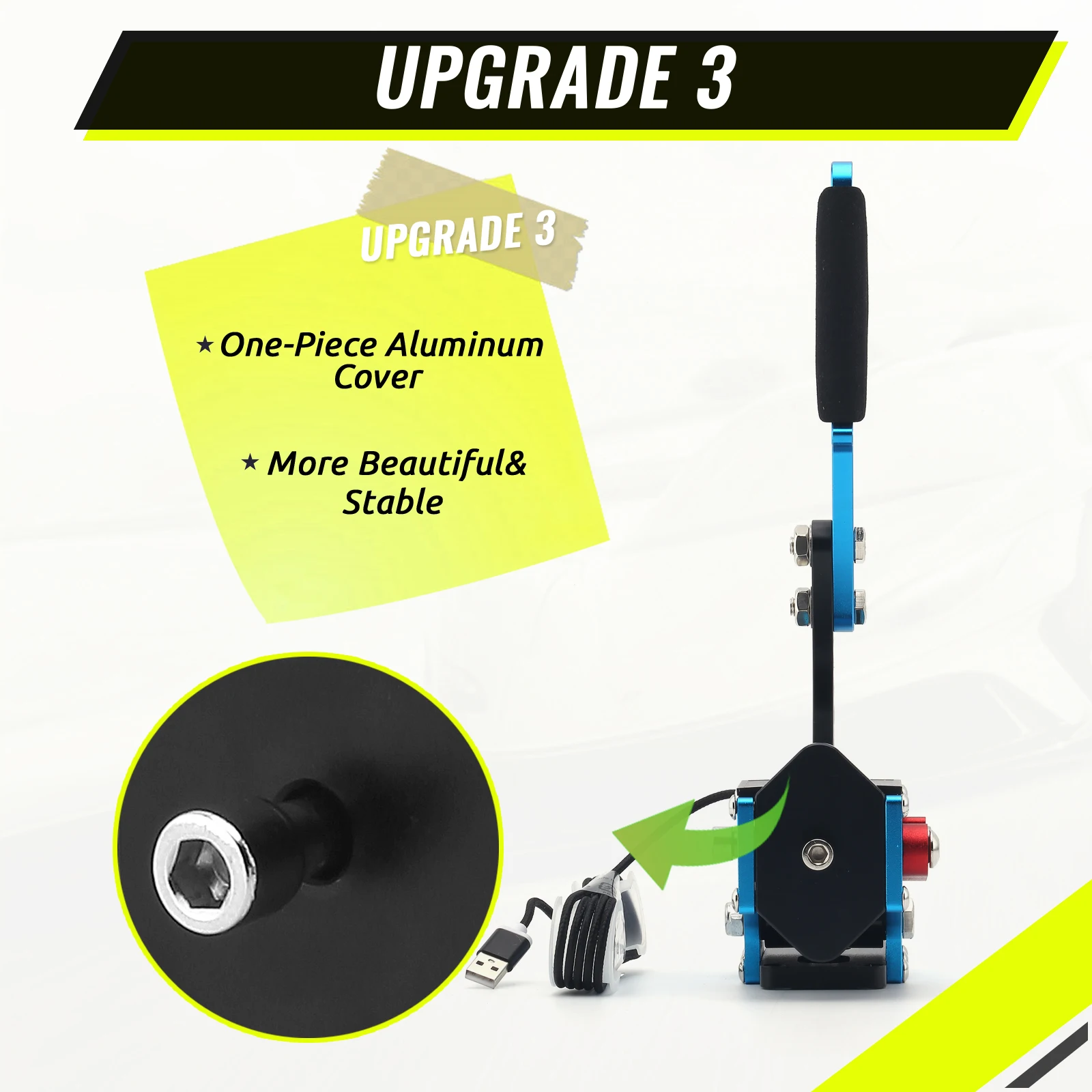 Hand Brake for Logitech G29/g27/g25 Racing Games - 16bit Hall Sensor ...