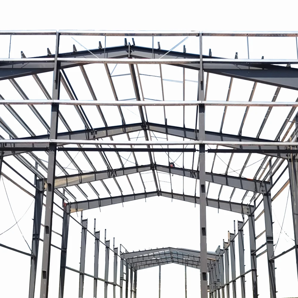 Prefab light steel frame storage sheds design steel structure warehouse ...