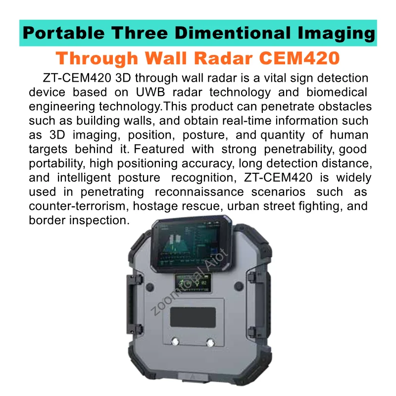 3D through Wall Radar - Vital Sign Detection Device