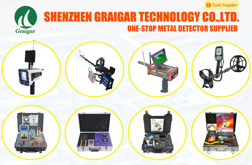 GR-5000 Long Range Metal Detector Range 2000m Depth 150m Gold Silver ...