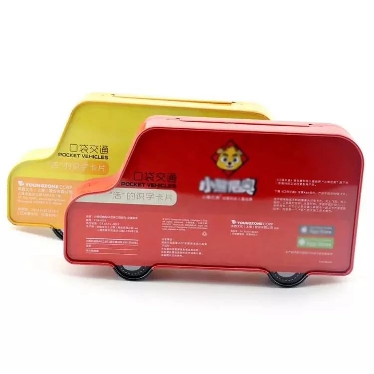 Truck School Bus Car Shaped Toy Box - Storage & Organizer